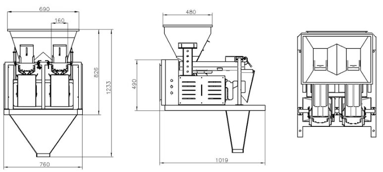 2Head Linear Weigher Weighing machine from China Manufacturer - St ...